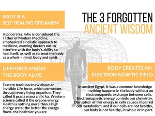 Egohacking getaways - Ancient biohacking hub | PPT