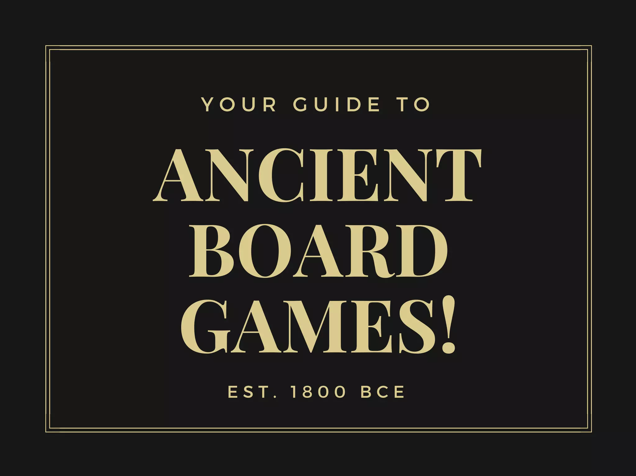 Ancient Board Games | PDF