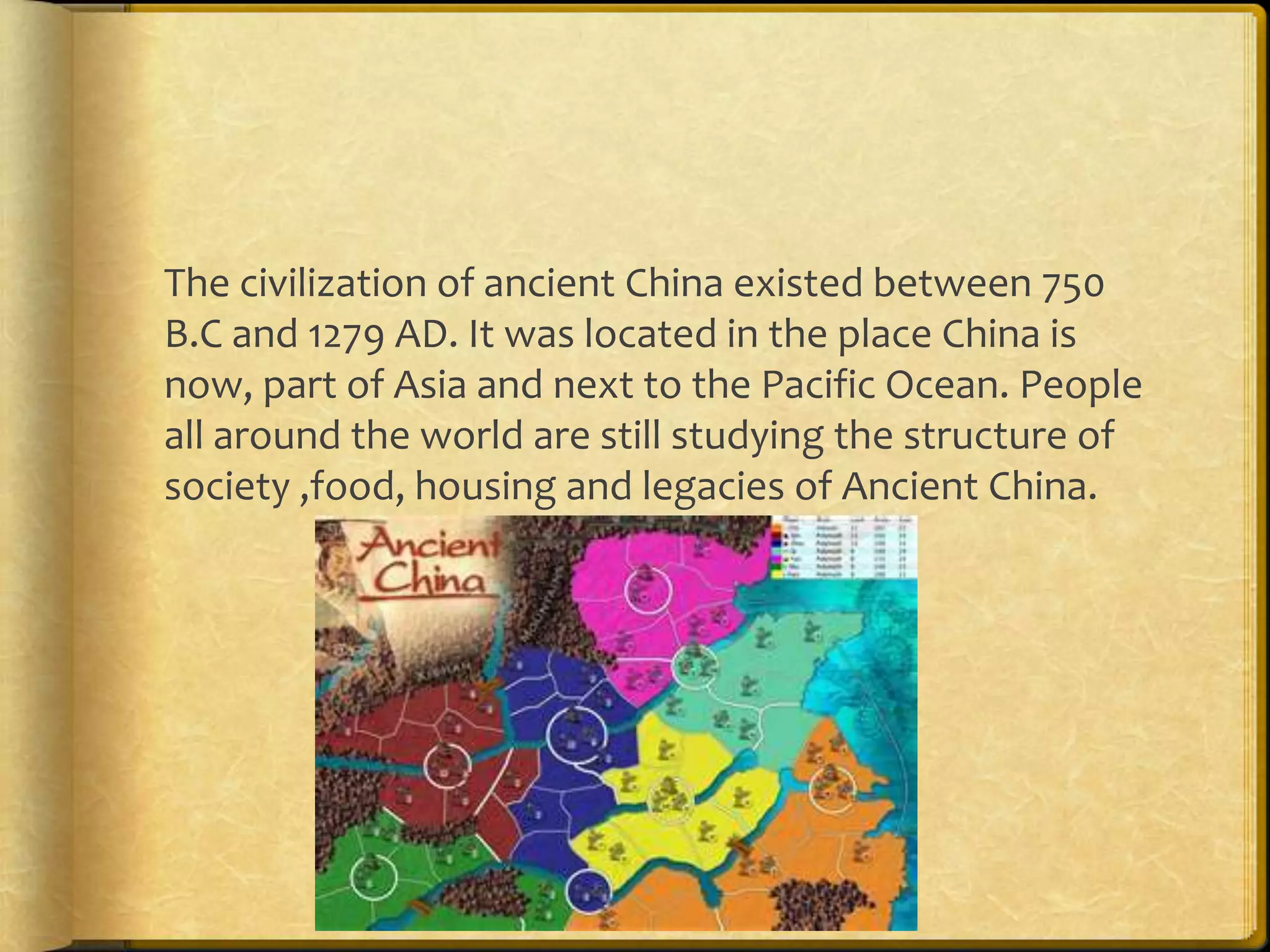 Ancient china | PPTX