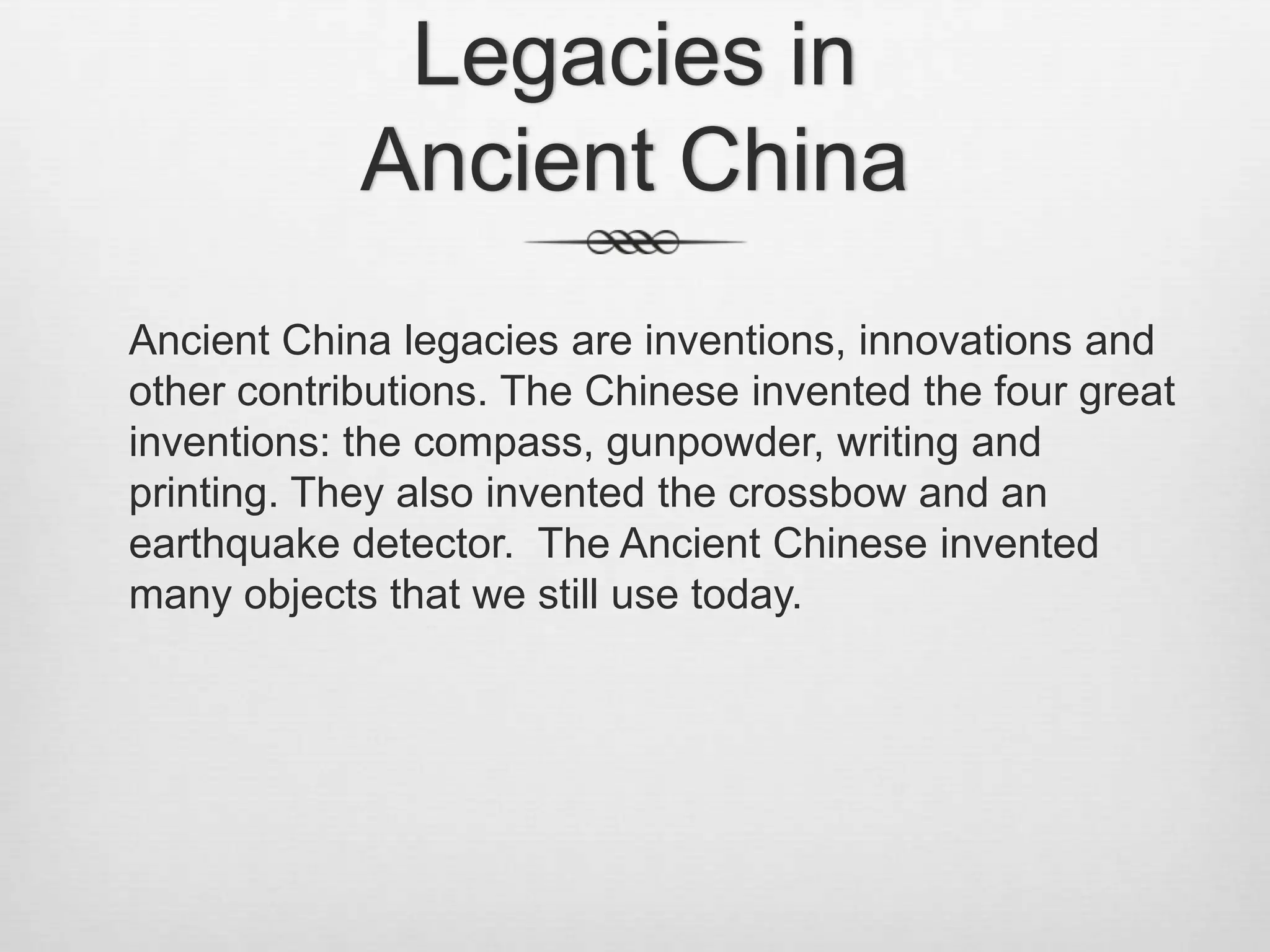 Ancient china | PPT