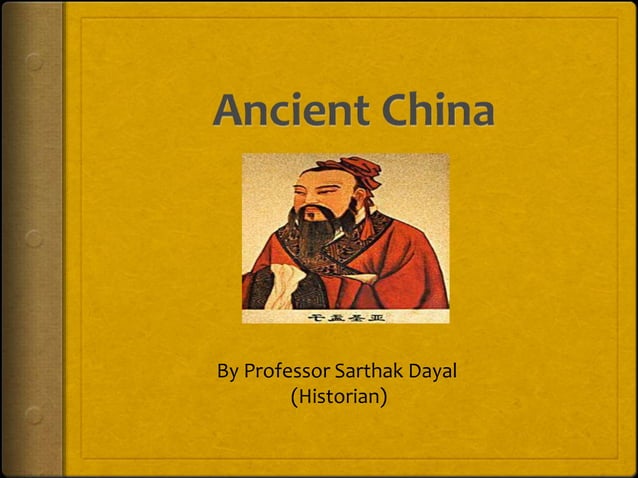 Ancient china | PPT