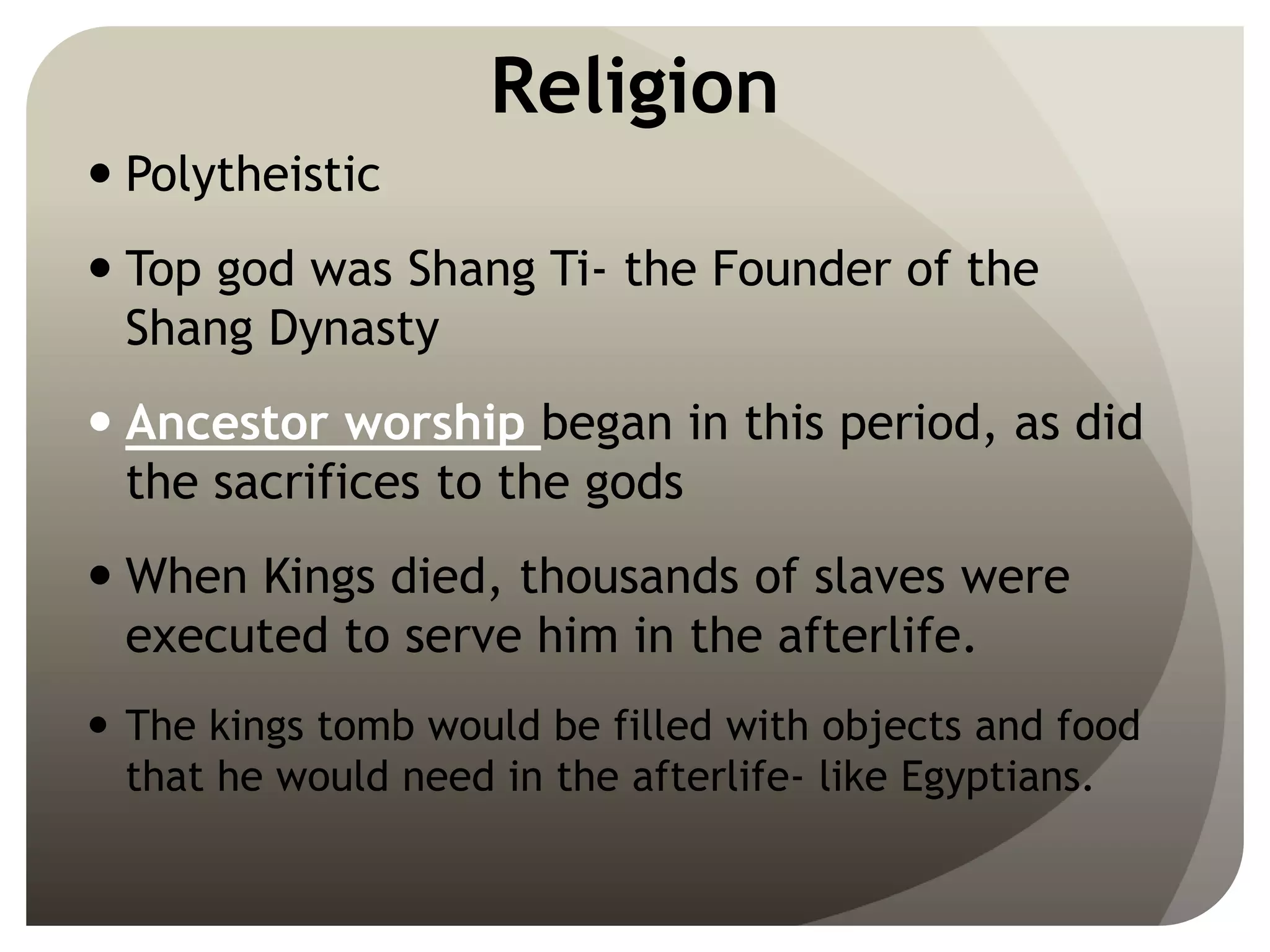 Ancient china huang he civilizations | PPTX
