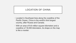 Ancient China's Location | PPTX