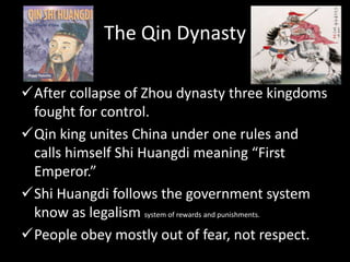 Ancient china powerpoint voc | PPTX