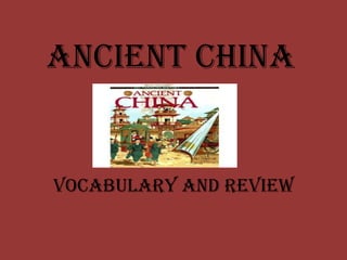 Free Powerpoint Presentations About Ancient China For Kids