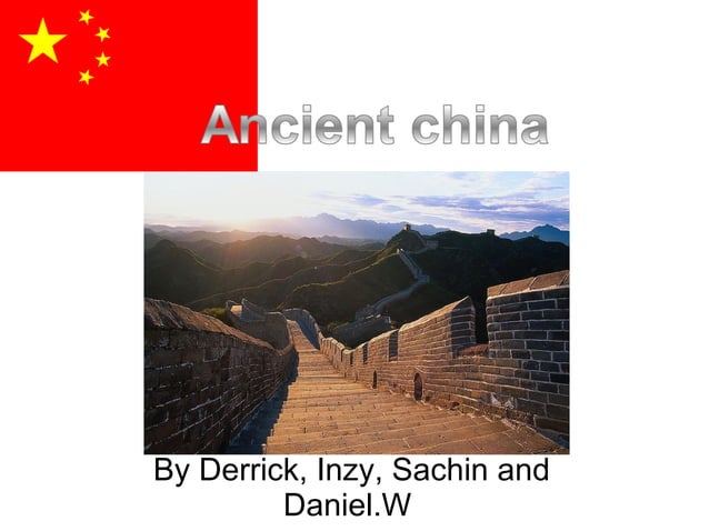 Ancient China Project Part 1 | PPT