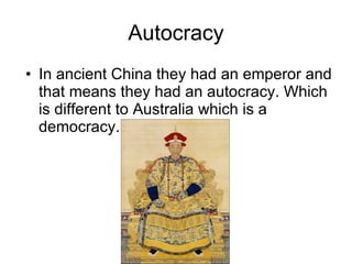 Ancient China Project Part 1 | PPT