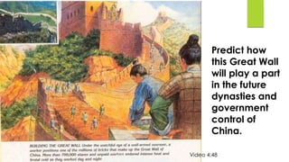 Ancient china qin and han dynasties | PPTX