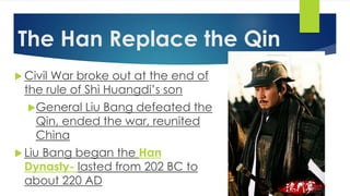 Ancient china qin and han dynasties | PPTX