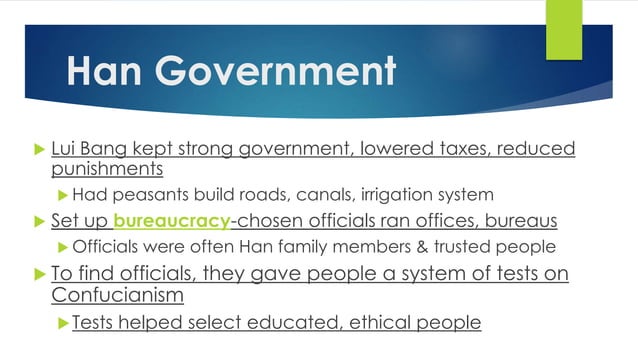 Ancient china qin and han dynasties | PPTX