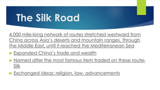 Ancient china qin and han dynasties | PPTX