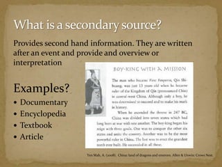 Ancient china year 7 term 2 2016 | PPTX