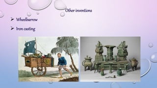 Ancient chinese contributions to the world | PPTX