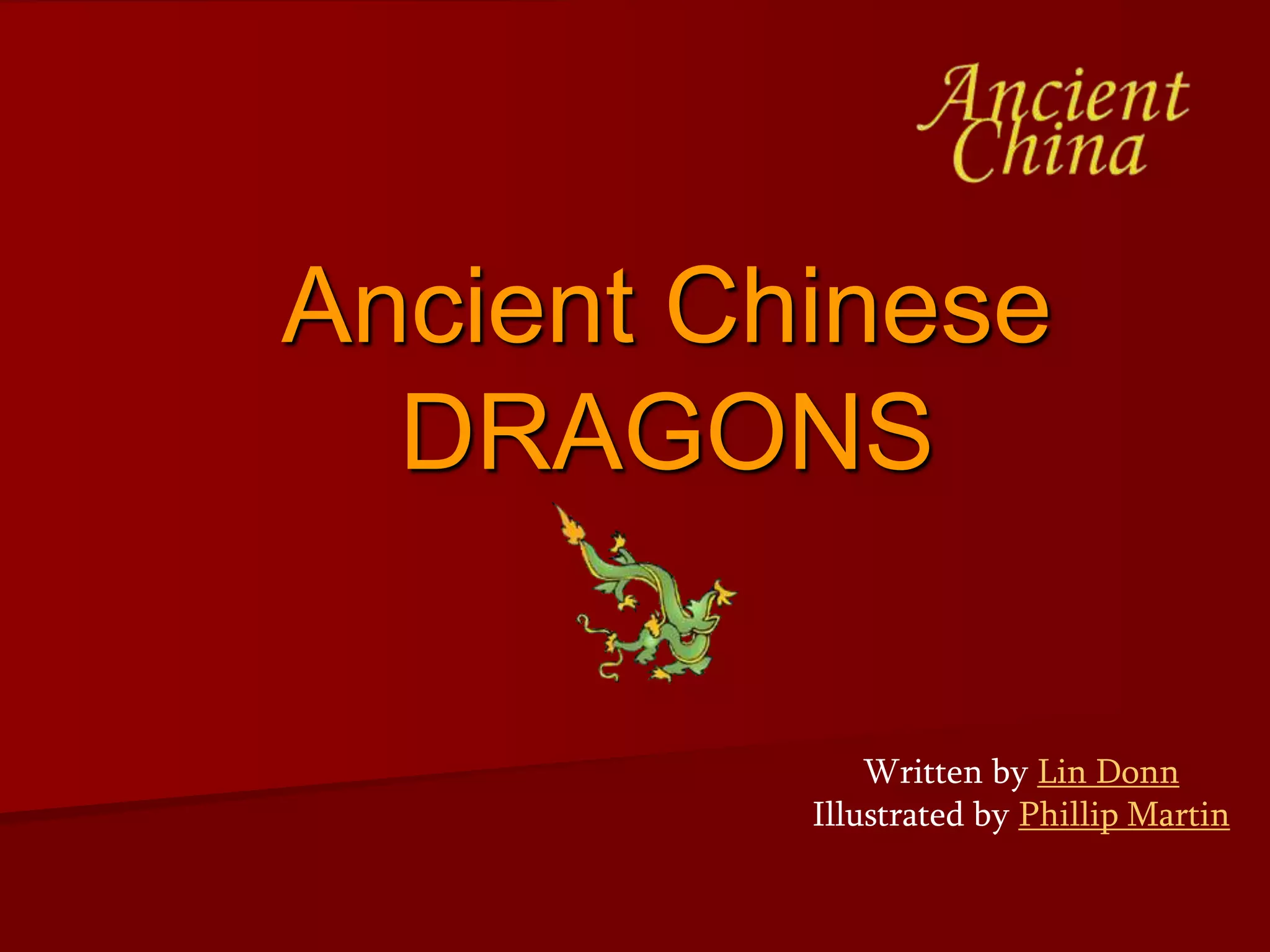 Ancient chinese dragons-copy | PPT