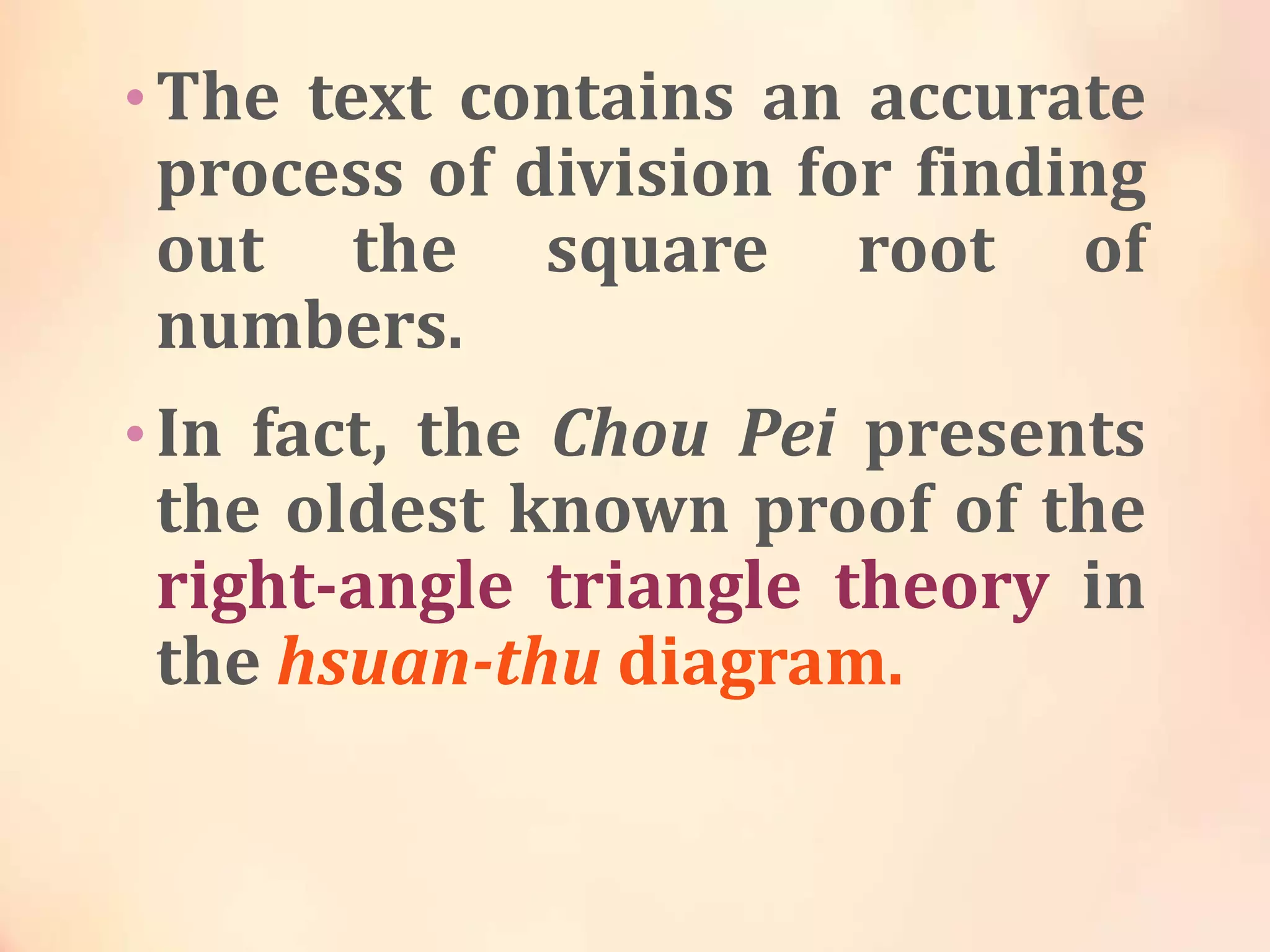 Ancient Chinese Mathematics | PPTX