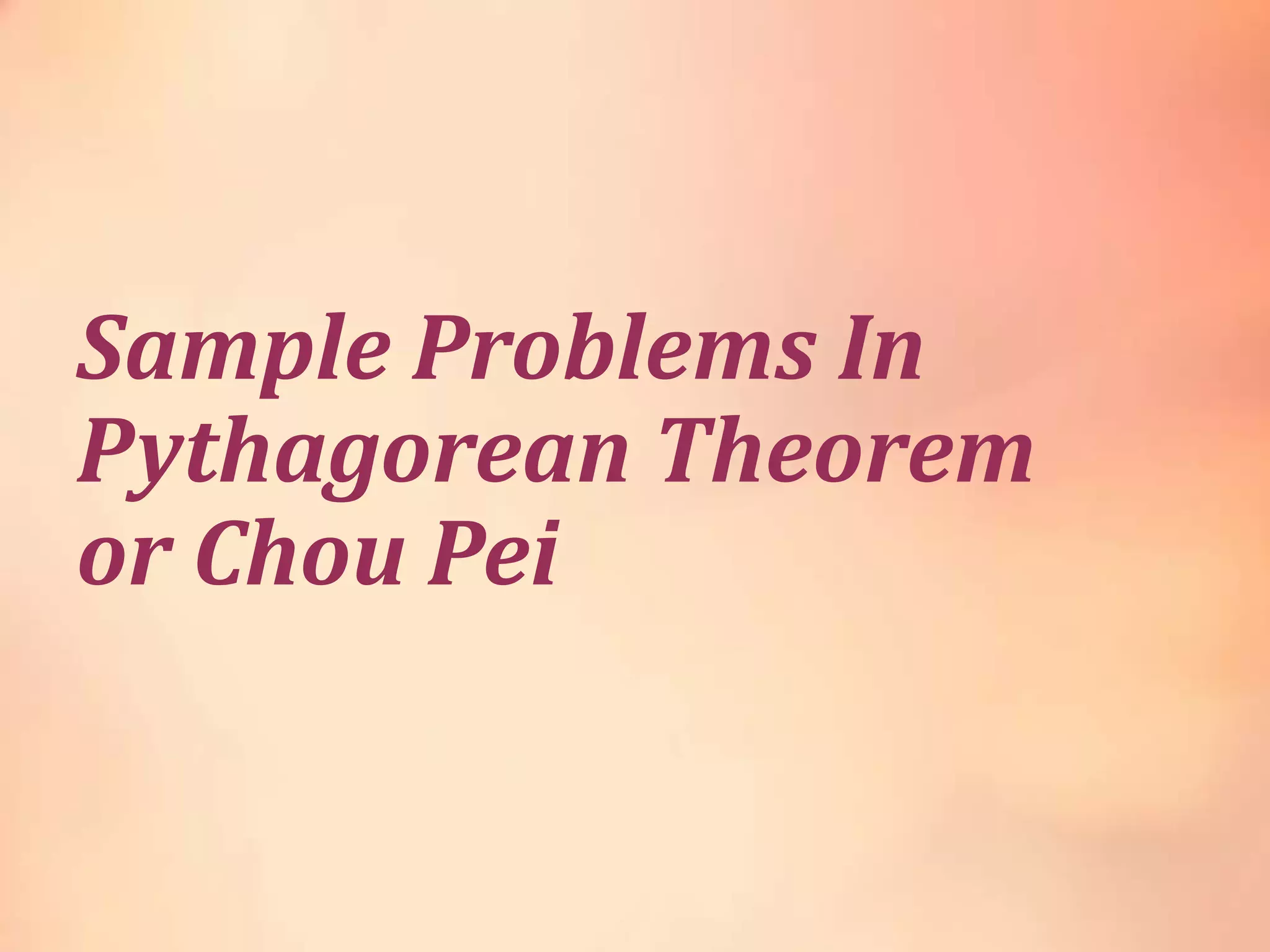 Ancient Chinese Mathematics | PPTX