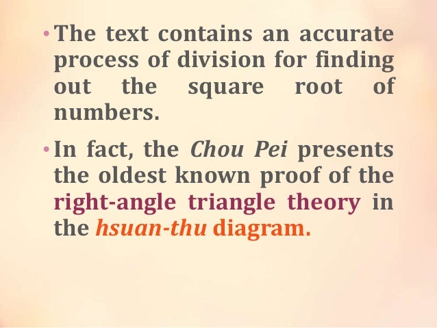 Ancient Chinese Mathematics