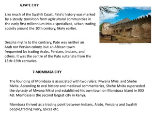 Ancient cities of africa | PDF