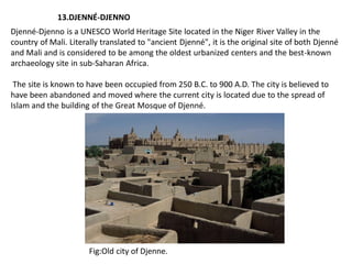 Ancient cities of africa | PPT