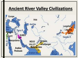 Yellow River Valley Civilization Map
