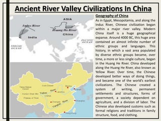 Yellow River Valley Civilization Map