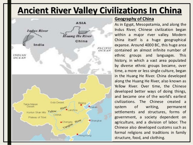 Ancient city - River Valley Civilization China