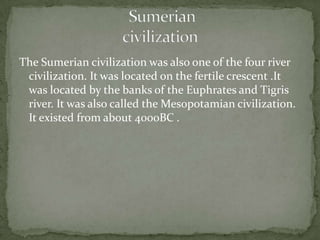 Ancient civilization | PPSX