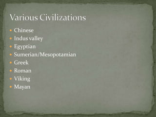 Ancient civilization | PPSX