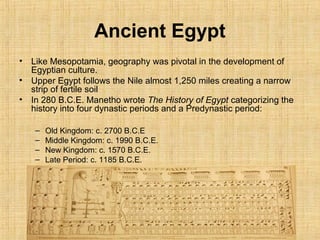 Ancient civilization | PPT