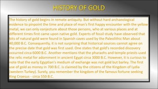 Metal Mining in Ancient Civilization | PDF