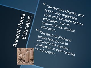 Ancient civilization education | PPTX