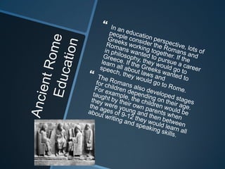 Ancient civilization education | PPTX