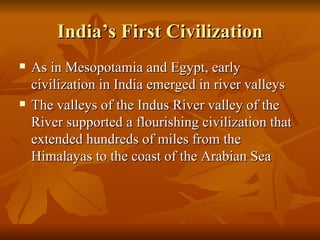 Ancient civilization of india | PPT