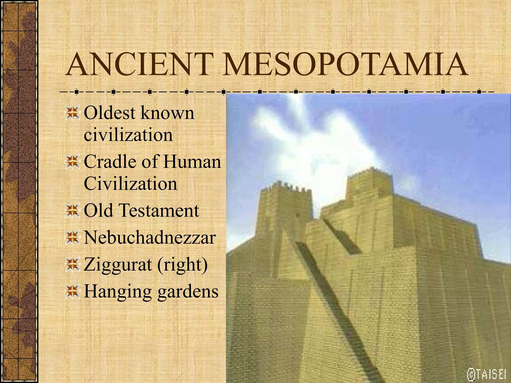 Ancient Civilizations | PPT