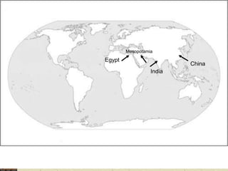 Ancient Civilizations Blank Map