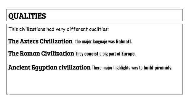 Ancient civilizations | PPTX