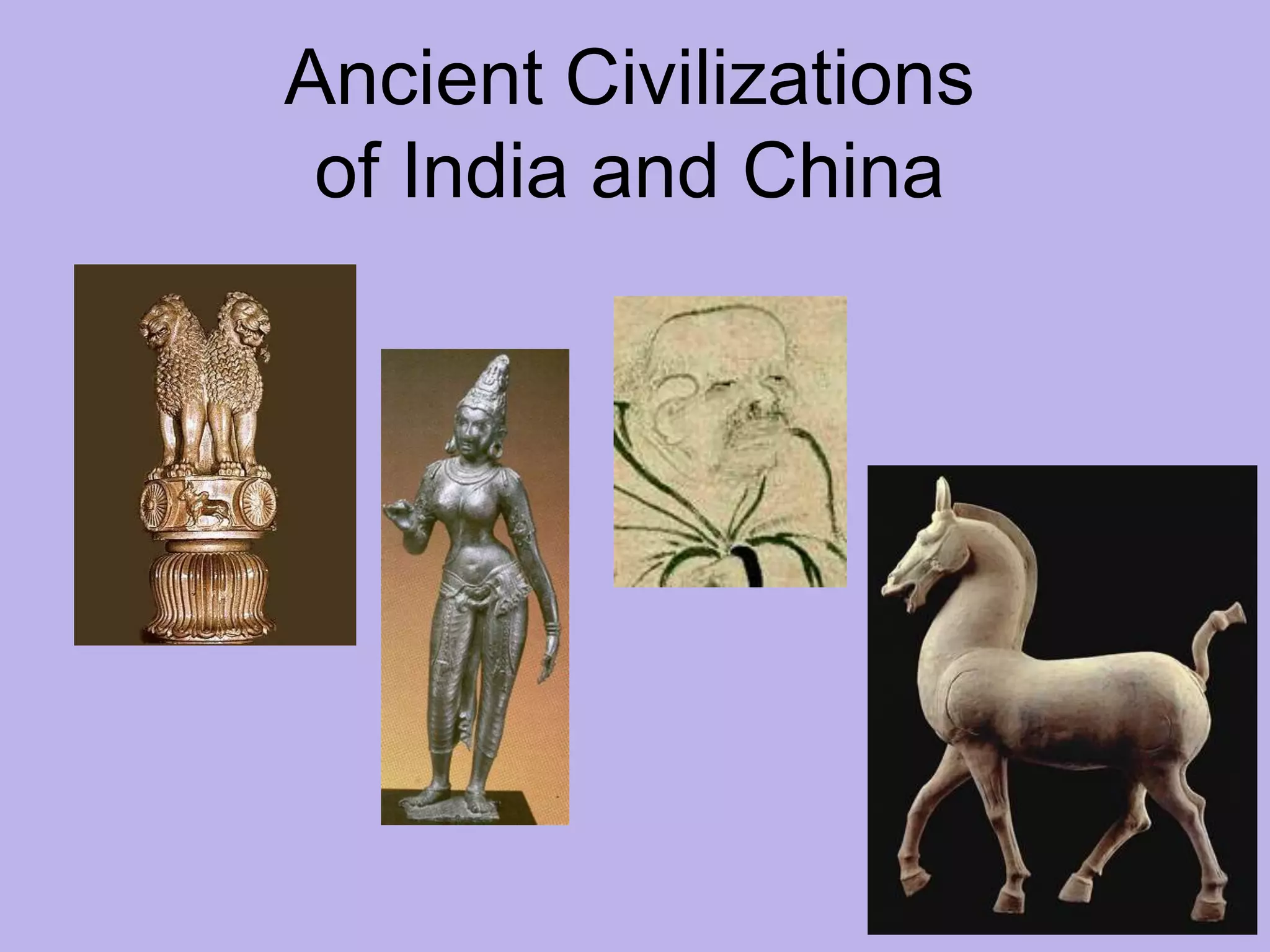 Ancient civilizations of india and china | PPTX