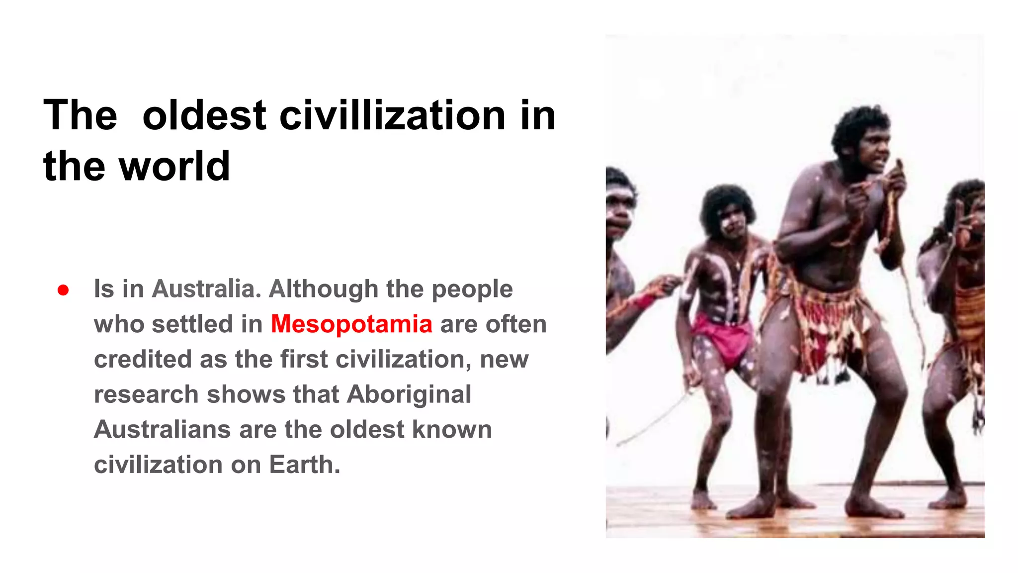Ancient civillization in the world | PPTX