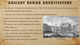 Ancient Civil Engineering and Architecture | PPT