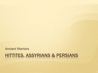 Ancient civilzations | PPTX