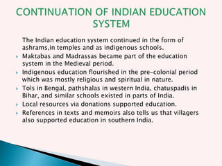 Ancient Education System of India CLASS VIII by Vungngaihlian (TGT ...