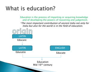 Ancient Education System of India CLASS VIII by Vungngaihlian (TGT ...