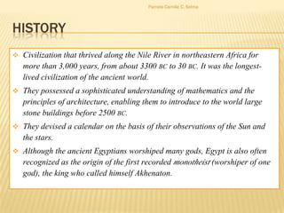 Ancient egypt | PPTX