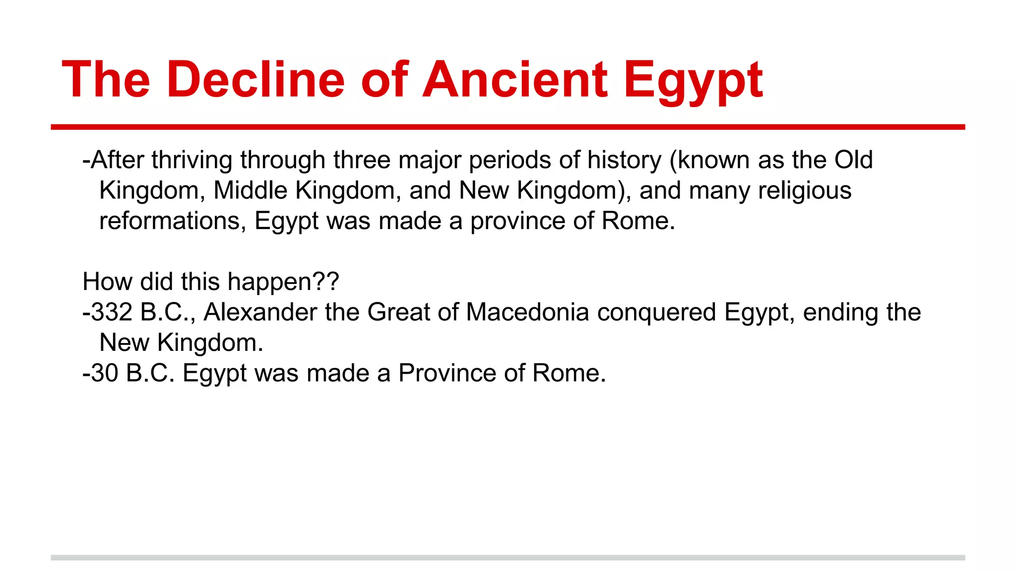 Ancient Egyptian Art Lesson | PPT