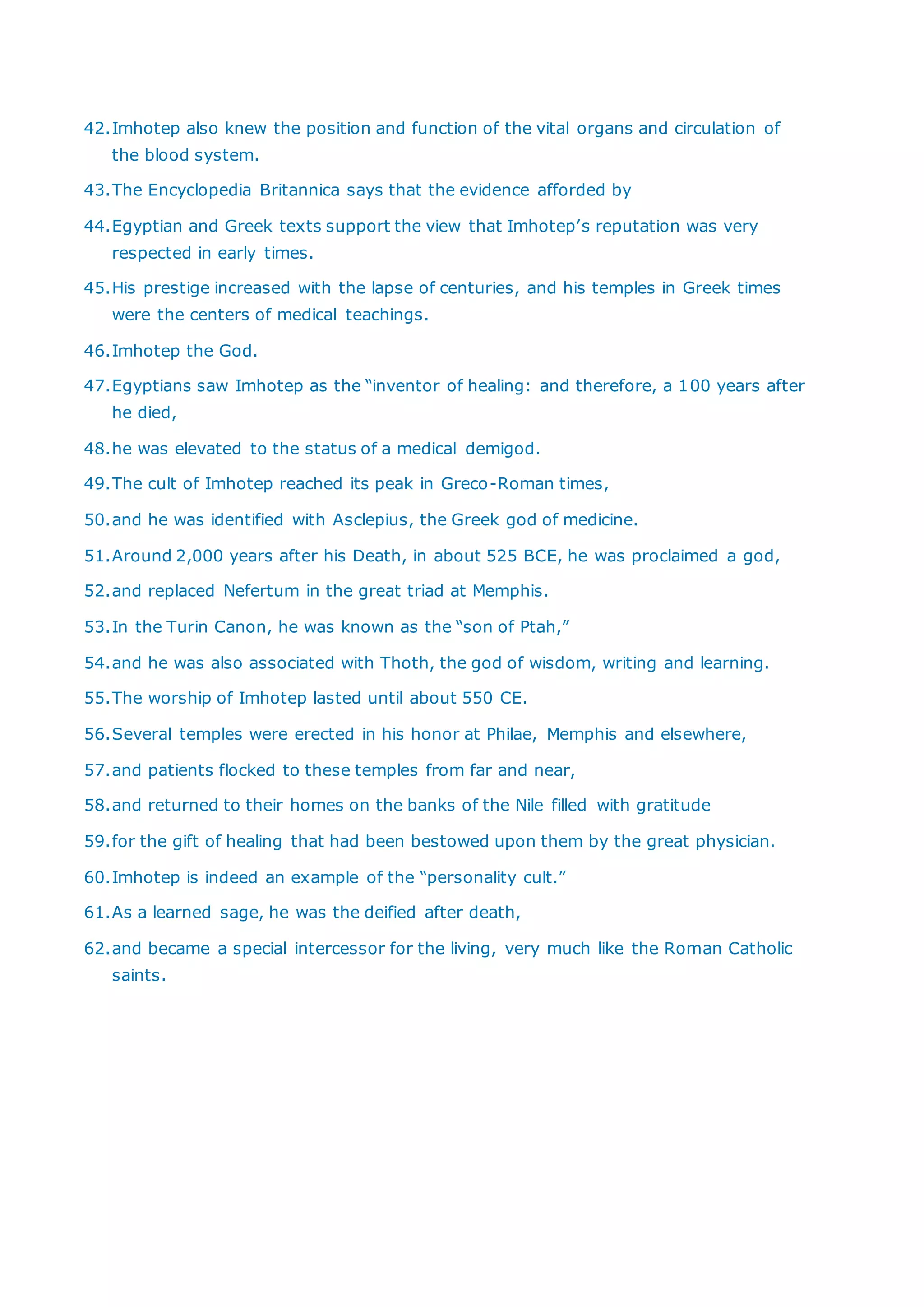 Ancient egypt | DOCX