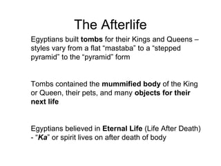 Ancient Egypt | PPT | Religion & Spirituality