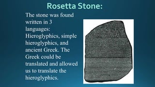 Ancient Egypt Power Point Presentation:) | PPTX