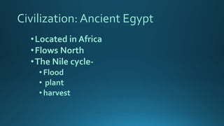 Ancient Egypt Power Point Presentation:) | PPT