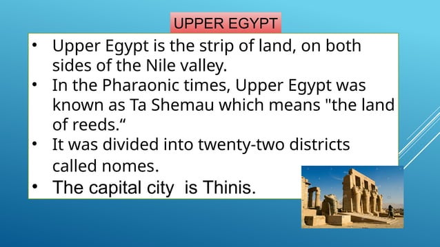 egipto antiguo en la historia universall | PPT