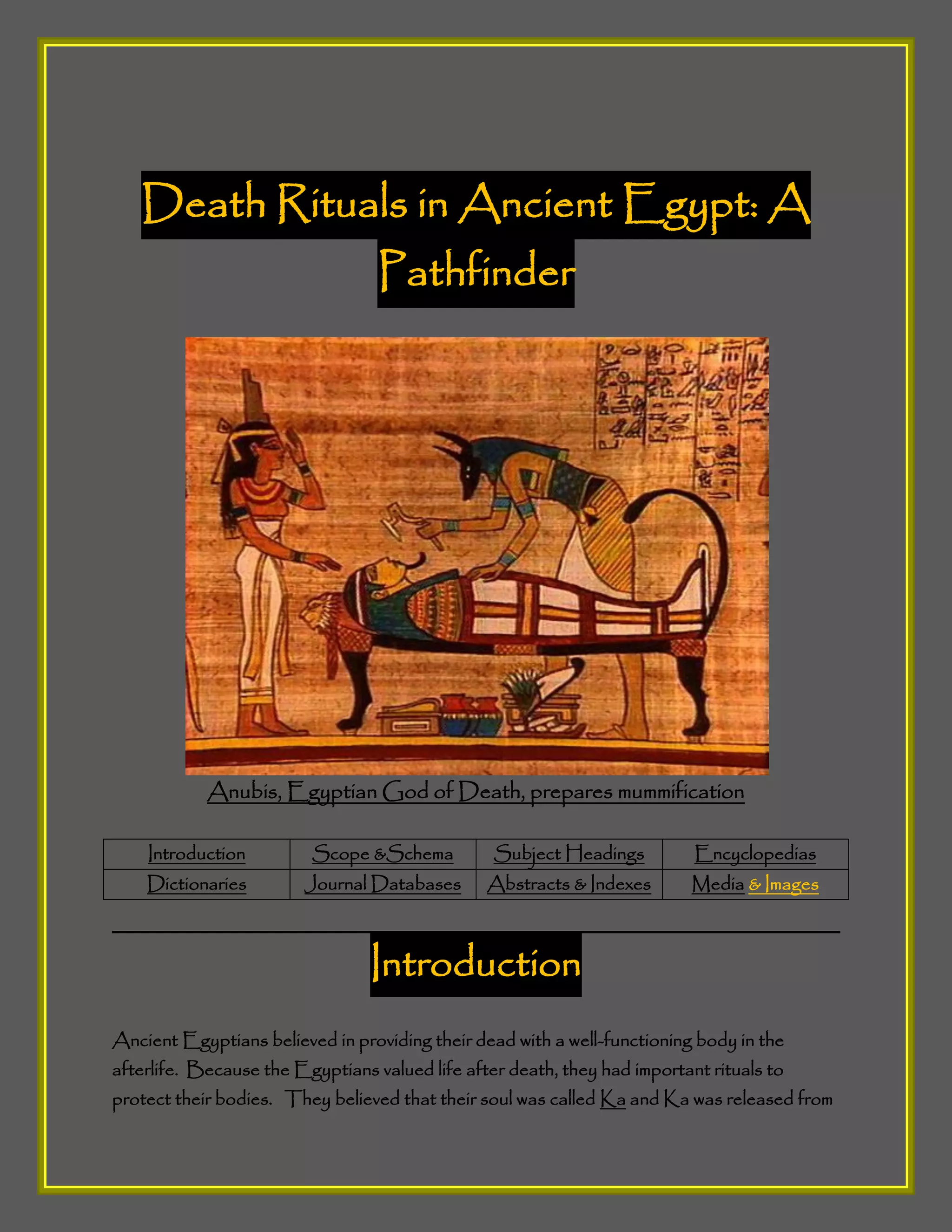 Ancientegypt.pathfinder | PDF